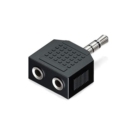 Adaptateur 2 Jack 3 5 femelle vers 1 Jack 5 5 mâle Adaptateurs