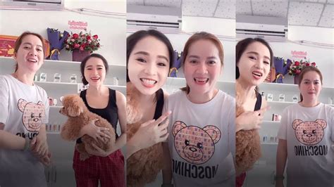 Linh Tý Bích Trâm lên thăm Hồng Loan sau Khai Trương và lấy 10 thùng Mỹ