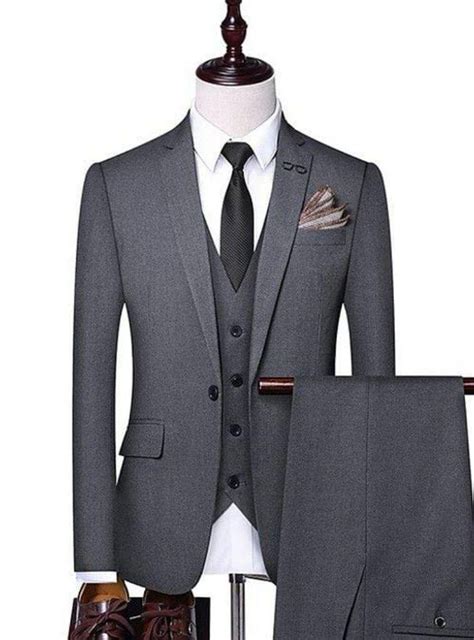 Formal Dark Grey Suit For Men We Dress