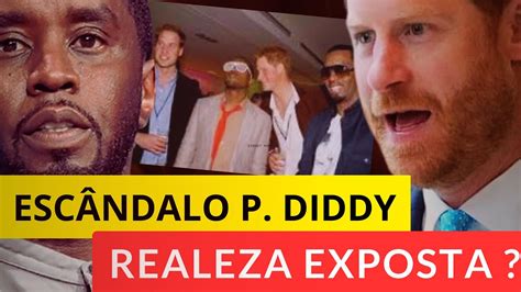 Caso P Diddy Liga Alarme Na Realeza E Pr Ncipe Harry Citado Em