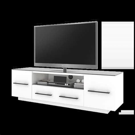 Rak TV Olympic Minimalis Putih Audio Visual Rack AVR Cielo