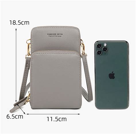 Sac téléphone Crossbody avec écran tactile et bandoulière iZPhone