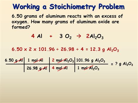 Stoichiometry Problems With Answers Chemistry Worksheet Cate