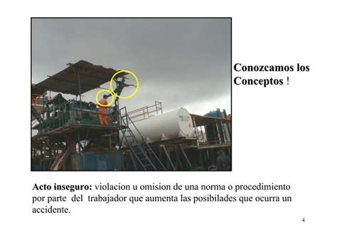 CONDICIONES INSEGURAS EN EL LUGAR DE TRABAJO PPT