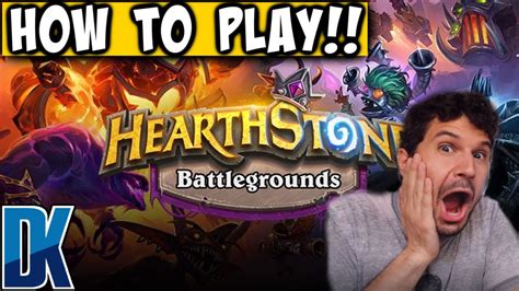 Hearthstone Battlegrounds Tutorial How To Play Hearthstone
