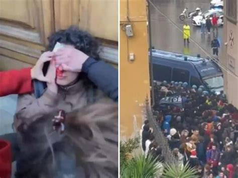 Manganellate Agli Studenti Piantedosi Valuteremo Gli Eccessi