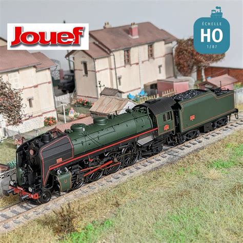 Loco Vapeur 141 R420 Et Tender SNCF Ep V Digital Son HO Jouef HJ2432S