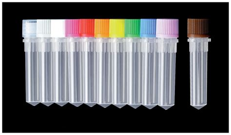 Axygen Tubos con tapón de rosca cónicos Axygen de 2 0 ml Color