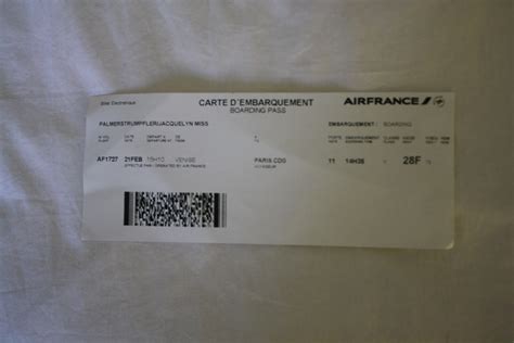 Total 67 Imagen Carte D Embarquement Air France Fr Thptnganamst Edu Vn