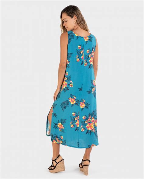 Vestido Largo Con Flores