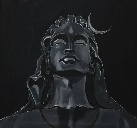Lord Shiva Painting By Akash Bhisikar Saatchi Art