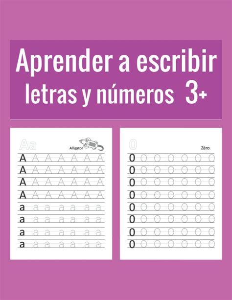 Buy Aprender A Escribir Letras Y N Meros Funda Rosa Libro Para