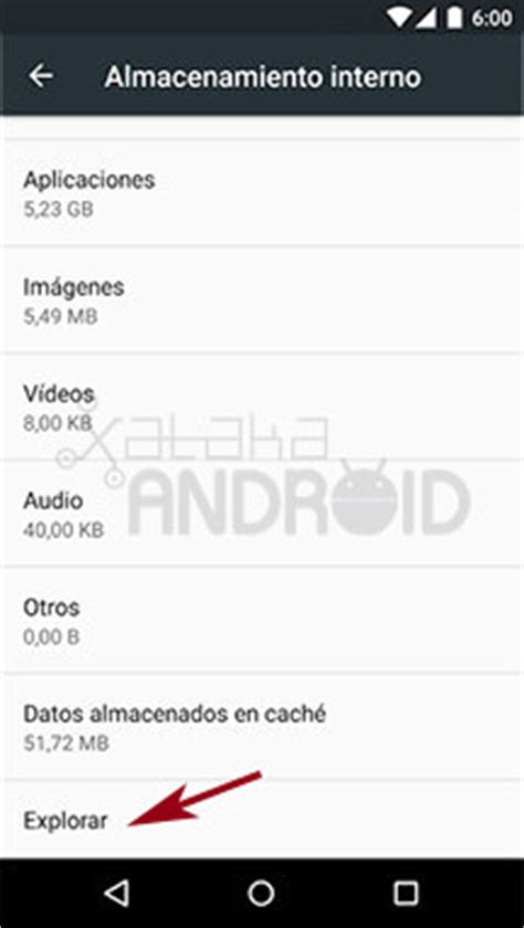 Cómo se llama el Explorador de archivos de tu celular Haras Dadinco