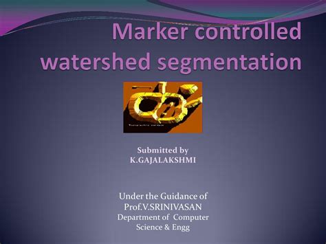 under the guidance of prof v srinivasan submitted by k gajalakshmi pdf image segmentation