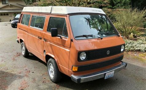 Aircooled Camper 1980 Volkswagen Westfalia Barn Finds