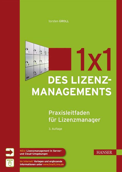 Lizenzmanagement 3 A Groll 9783446443921 Amazon Books