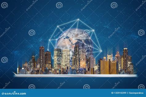 Augmented Reality Smart Technology And Smart City Technology Digital