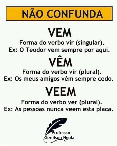Pequenas Dicas De Portugues on Instagram dicasdeportuguês gramatica