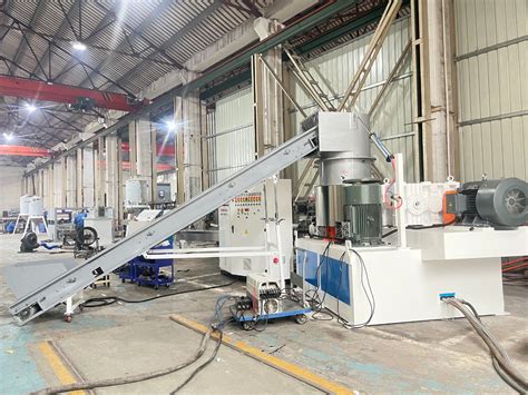 Double Stage PP PE Bags Recycling Granulating Pelletizing Machine