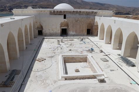 Hasankeyf Er Rızk Camisi nin restorasyonunda sona yaklaşıldı haberi