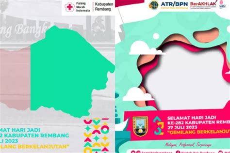 10 Link Twibbon Hari Jadi Kabupaten Rembang Ke 282 Tahun 2023 Rayakan