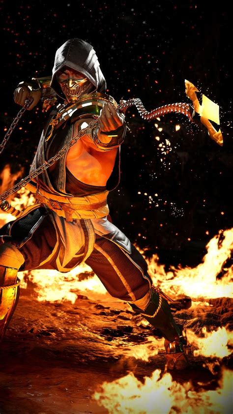 Arte Kombat Mortal Sub Zero Mortal Kombat Scorpion Mortal Kombat 4k
