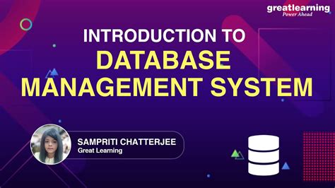 introduction to database management system dbms tutorial for beginners great learning youtube