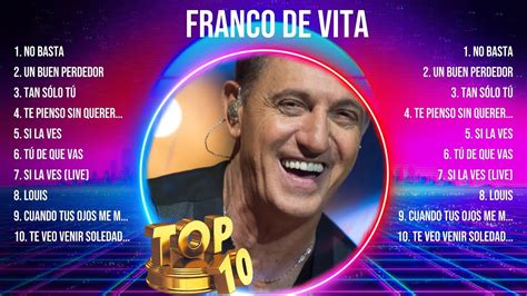 Las mejores canciones del álbum completo de F r a n c o D e V i t a