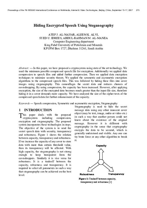 pdf hiding encrypted speech using steganography aleem khalid alvi