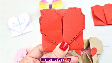 Caja corazón de origami HANDBOX