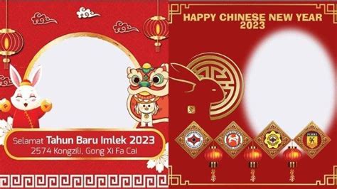 Ini Dia 15 Link Twibbon Imlek 2023 Yang Bisa Kamu Coba Cocok Dibagikan