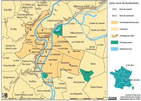 Décrypter 50 imagen carte quartiers lyon fr thptnganamst edu vn