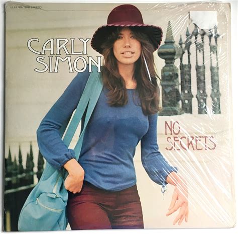 Carly Simon No Secrets Lp Original Vintage Vinyl Record Album Etsy