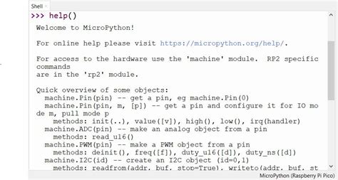Getting Started With Raspberry Pi Pico Using Thonny IDE