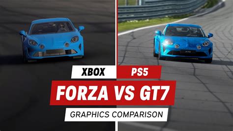 Forza Motorsport Vs Gran Turismo 7 Graphics Comparison YouTube