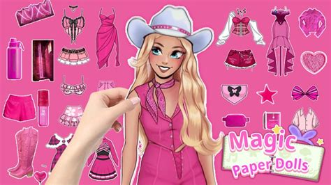 Magic Paper Dolls Games Diy By