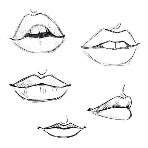 Cómo Dibujar Una Boca Y Una Lengua Dibujos Bonitos Y Fáciles dibujos