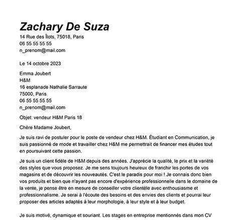 Guide pour rédiger une lettre de motivation concise et percutante