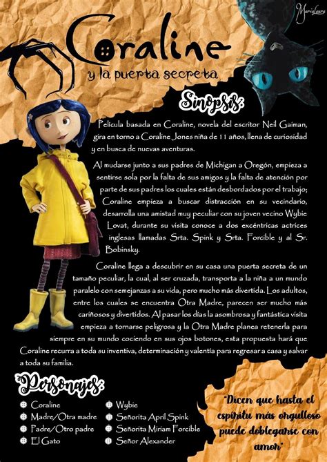 Libro De Coraline Y La Puerta Secreta Coraline Y La Puerta Secreta