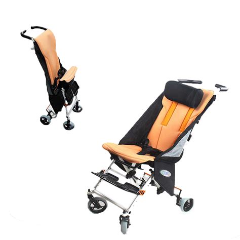 Xe lăn tay gấp gọn cao cấp giá rẻ cho trẻ em bị bại não trẻ khuyết