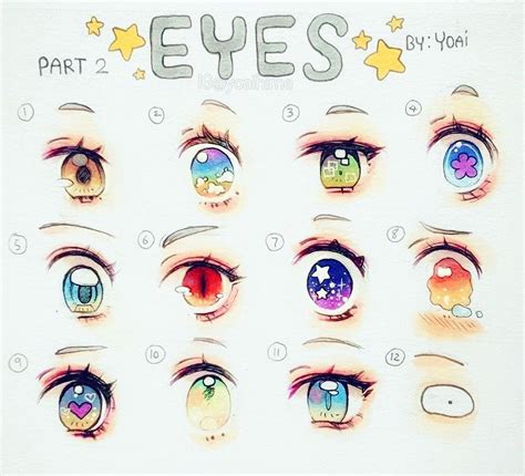 How To Draw Eyes Anime Female Three Quarter View Cartoon Eyes