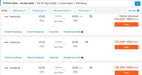 Vé máy bay Sài Gòn Hà Nội giá rẻ từ Rp 1 053 400 Traveloka