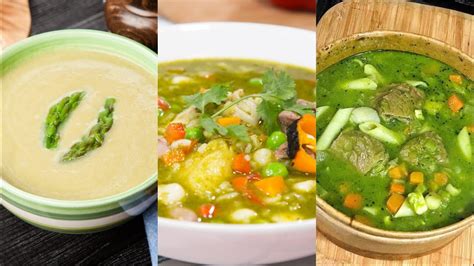 Receta De Sopas Caseras Peruanas Sabores Del Per Youtube