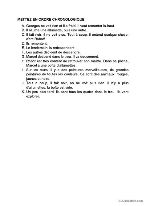 Grotte de Lascaux 3 2 pratique de la Français FLE fiches pedagogiques