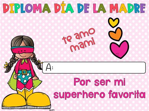 DIPLOMAS DÍA DE LAS MADRES 4 Imagenes Educativas