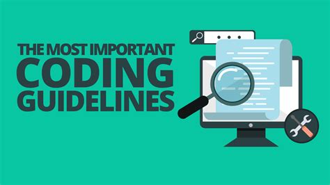 coding standards and guidelines coding guidelines software testing