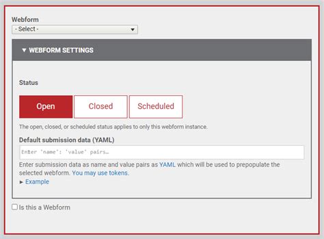 Manage A Webform On A Page Municipal Websites Open Help Center