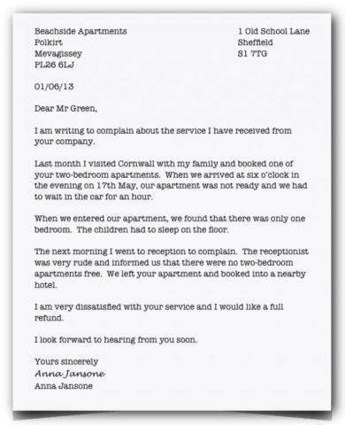 Official Letter Writing Examples Format Pdf
