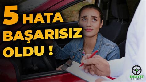 Direksiyon Sınavında Dikkat Edilmesi Gerekenler Bölüm 1 YouTube