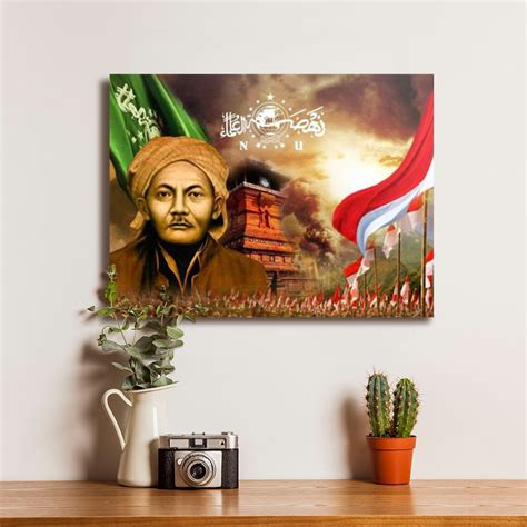 Jual Poster Tokoh Islam Nahdatul Ulama NU KH Hasyim Asy Arie 2